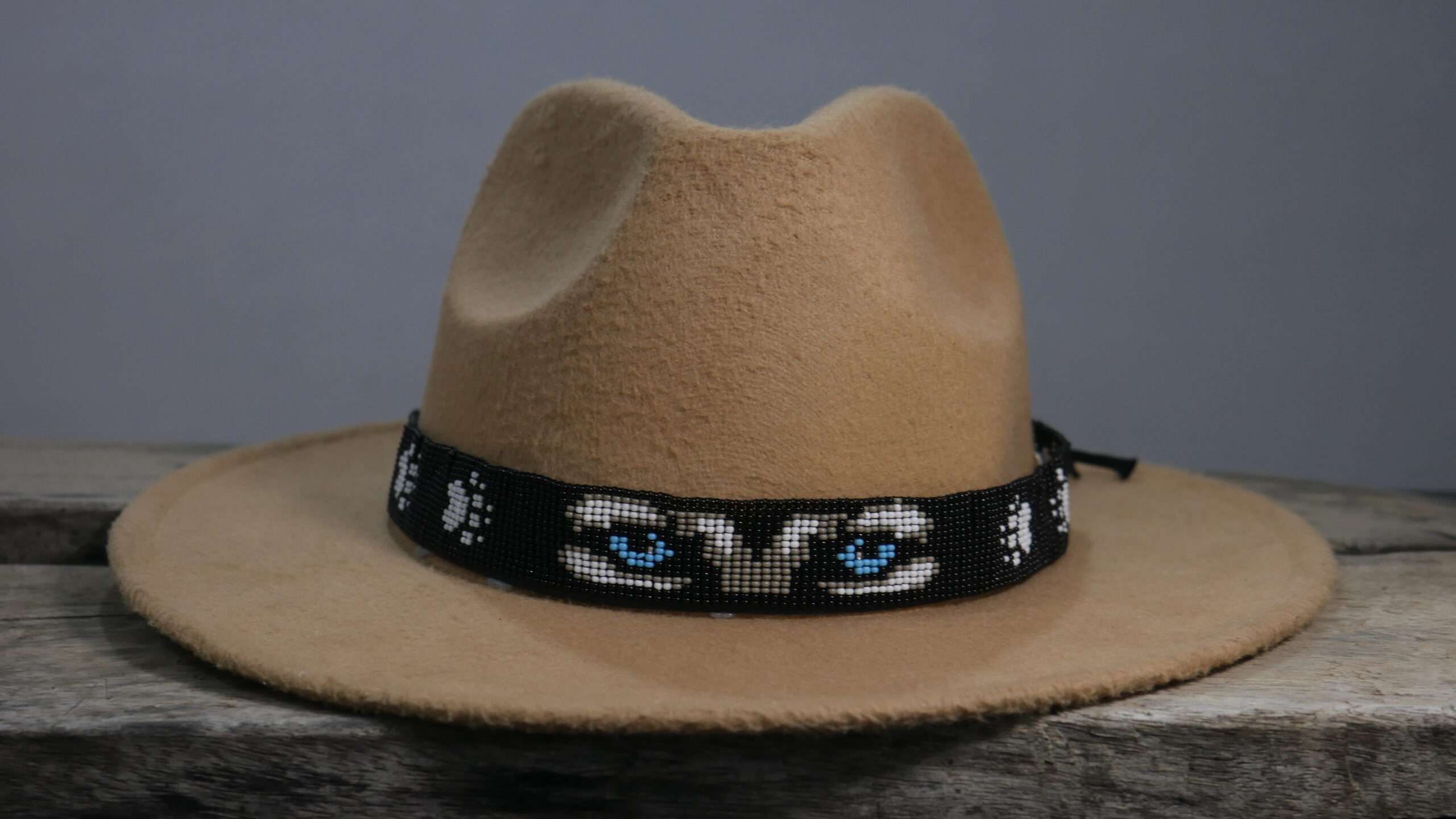 Bead Hatband Native American Style Southwestern Cowboy Rode Handmade ...